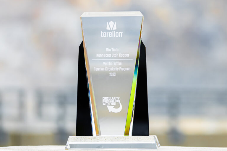 Terelion adds Rio Tinto Kennecott to Circularity program - Terelion